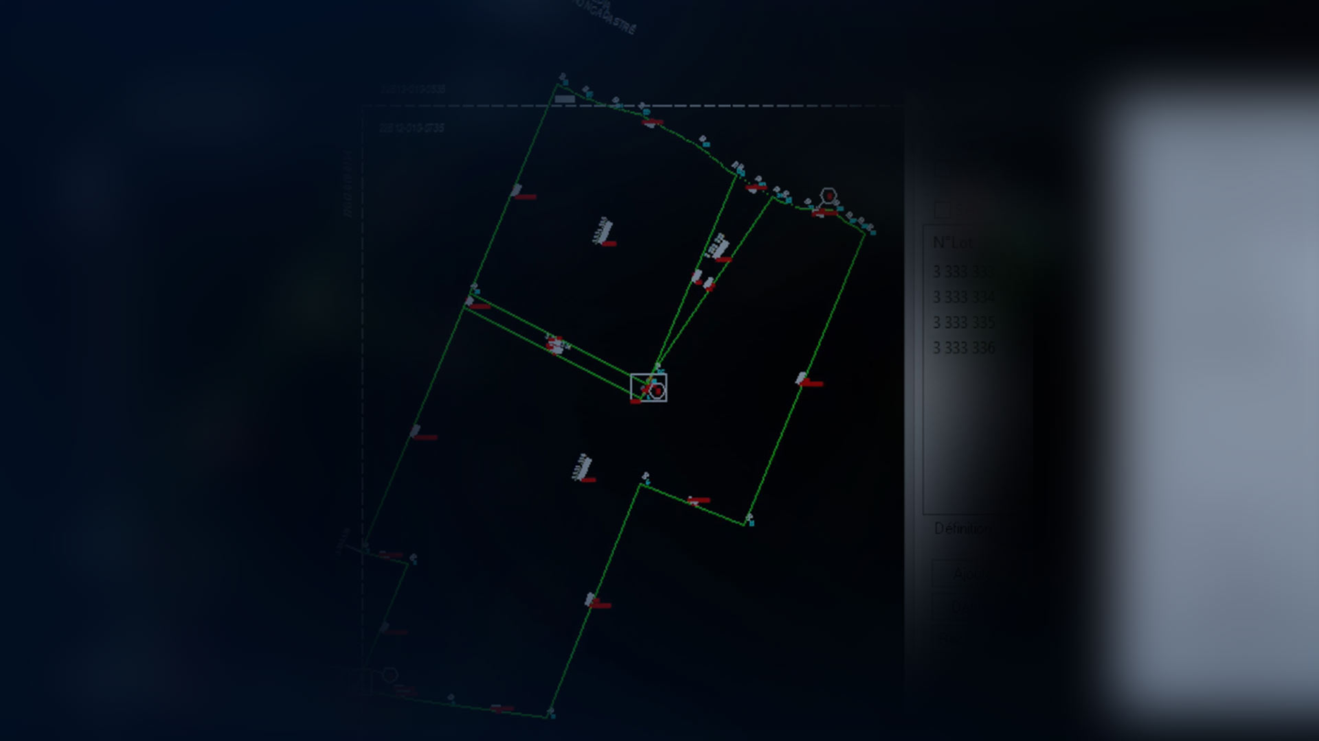 Cadastre Software VisionCadastre Pro - Digital Cadastral Plans